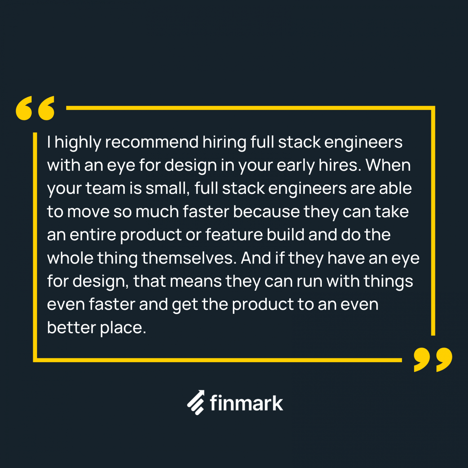 The Ultimate Guide to Hiring Your First Employees at a Startup - Finmark