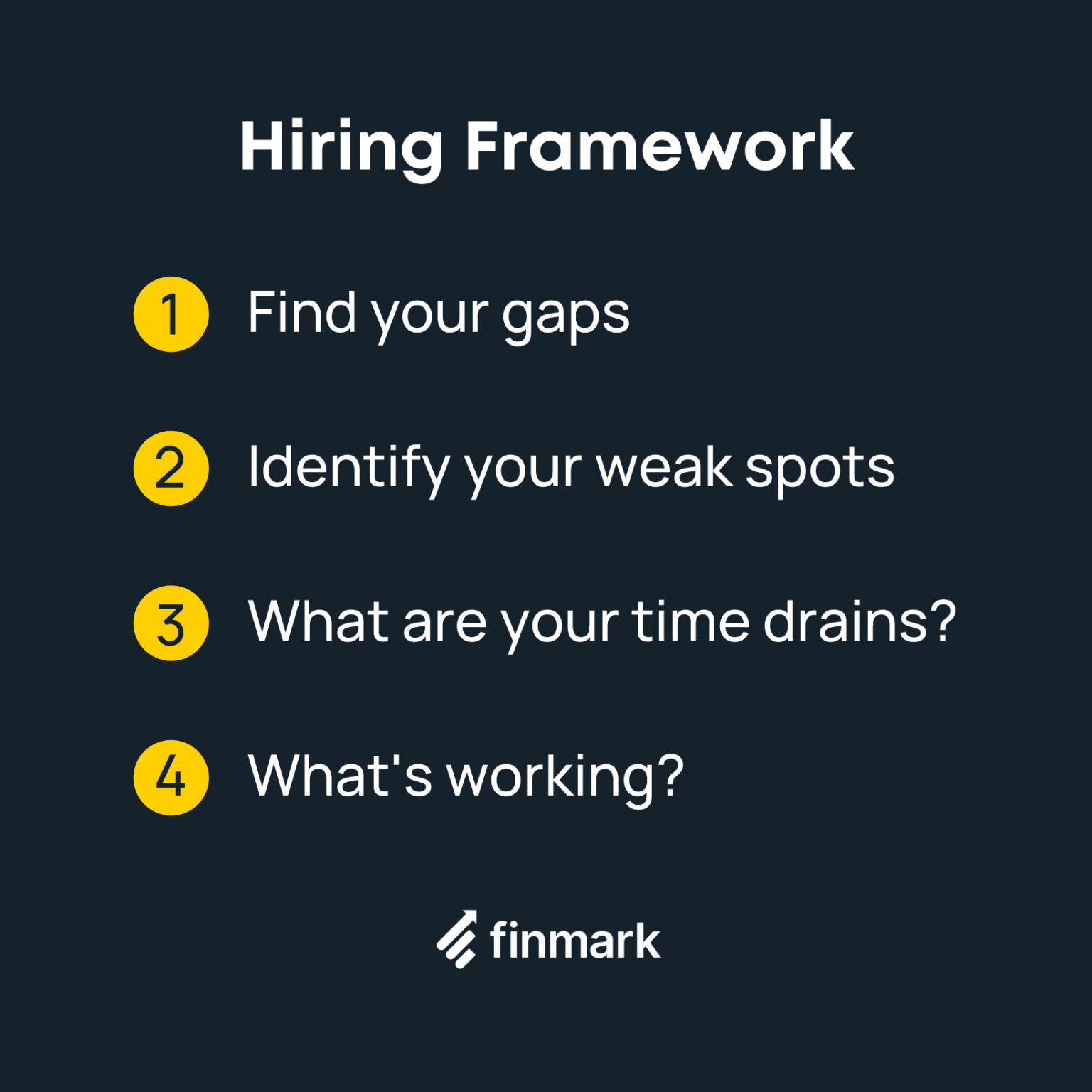 The Ultimate Guide to Hiring Your First Employees at a Startup - Finmark
